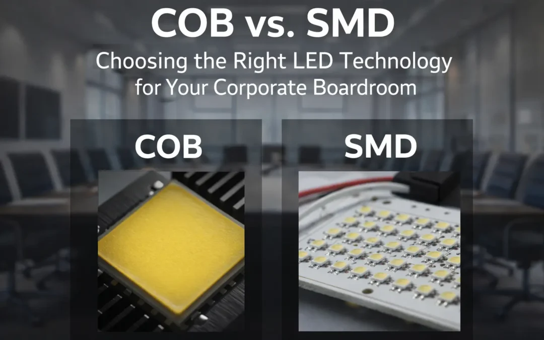 COB vs. SMD: Choosing the Right LED Technology for Your Corporate ...